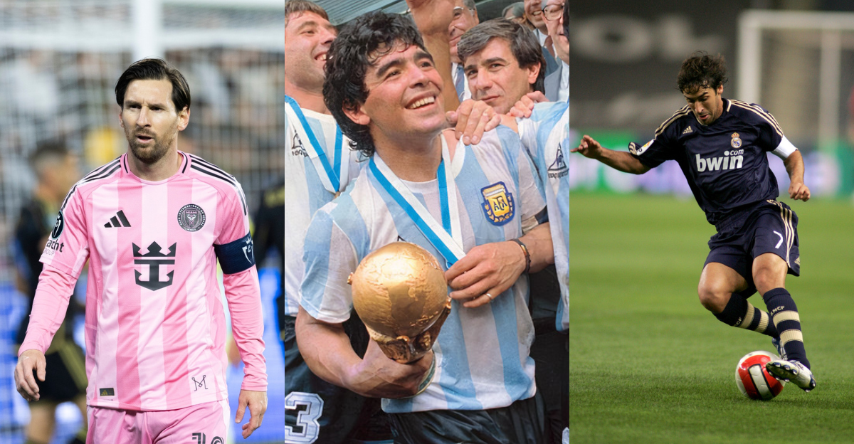 Top 20 Left-Footed Footballers of All Time - Ranked - Lentedesportiva